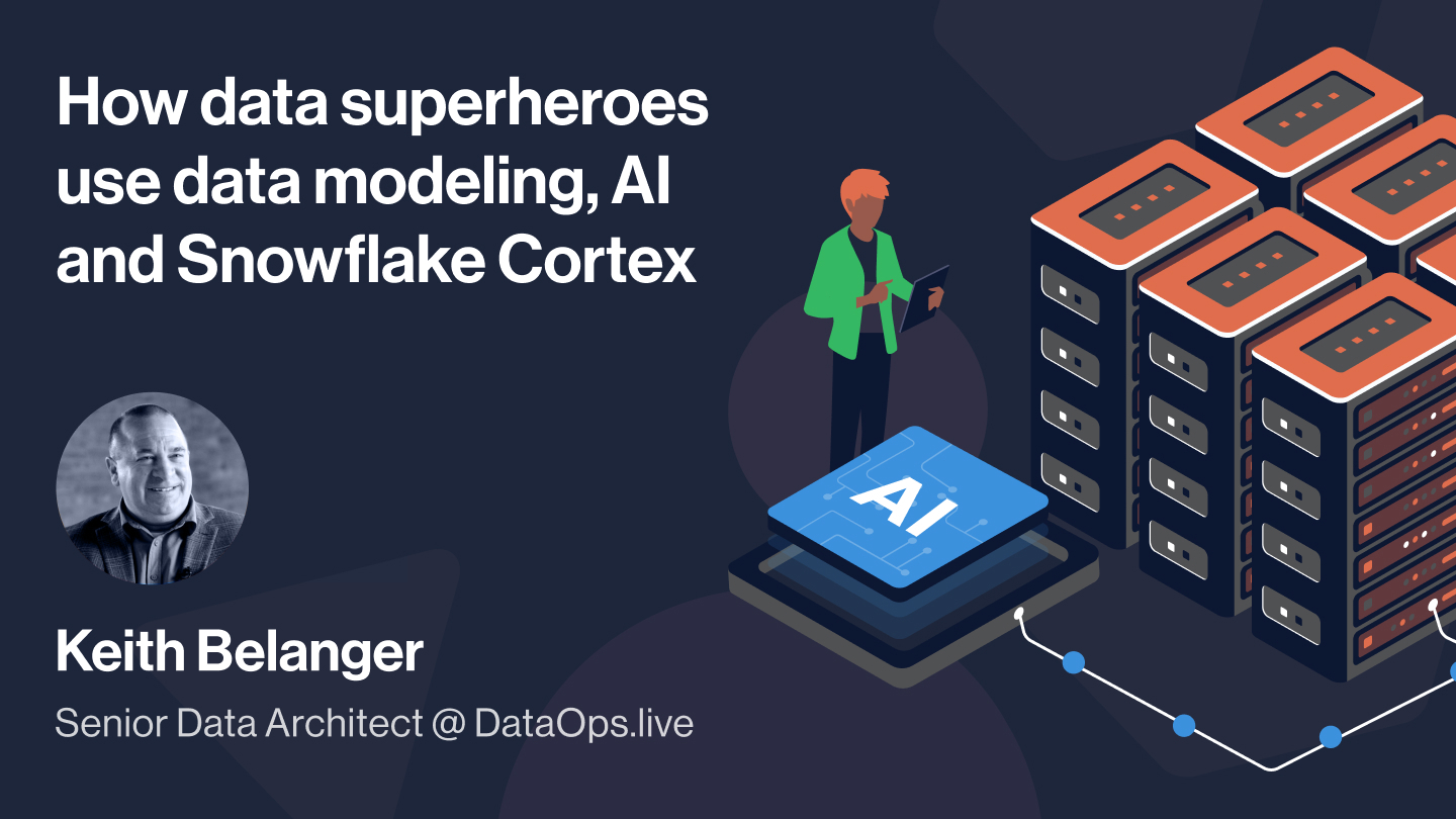 How data superheroes use data modeling, AI and Snowflake Cortex